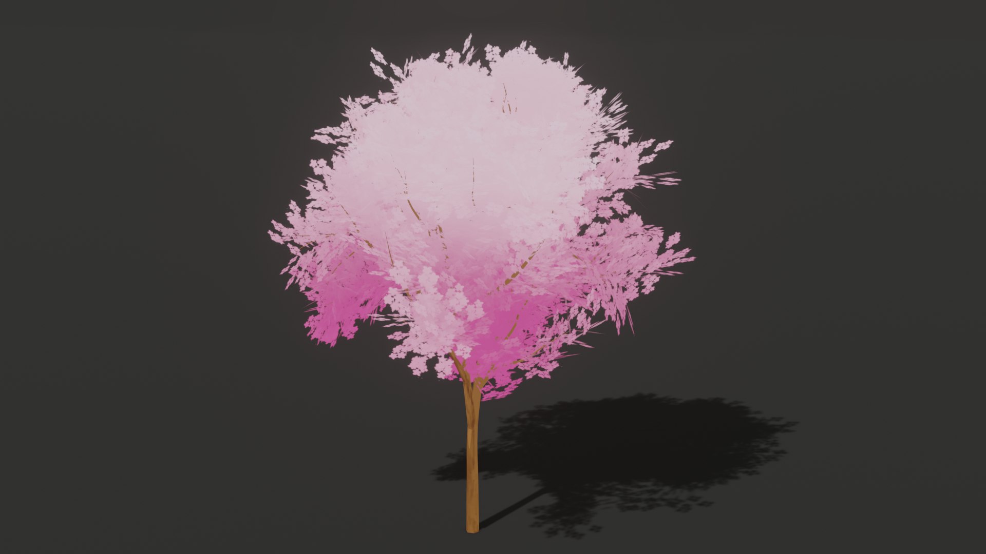 Stylized Cherry Tree Model - TurboSquid 2020040
