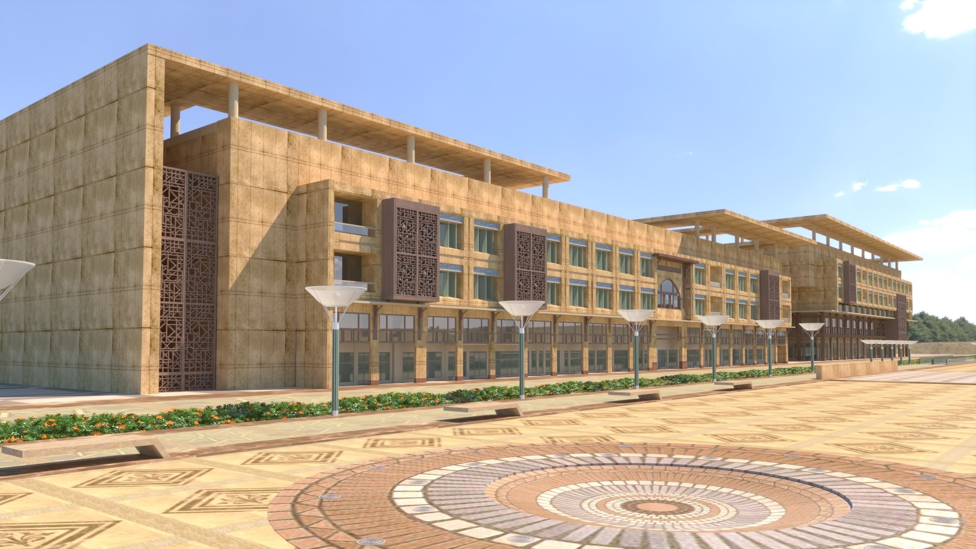 Islamic Culture Village 3D Model - TurboSquid 1711887