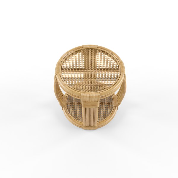Montego table rattan 3D model - TurboSquid 1605909