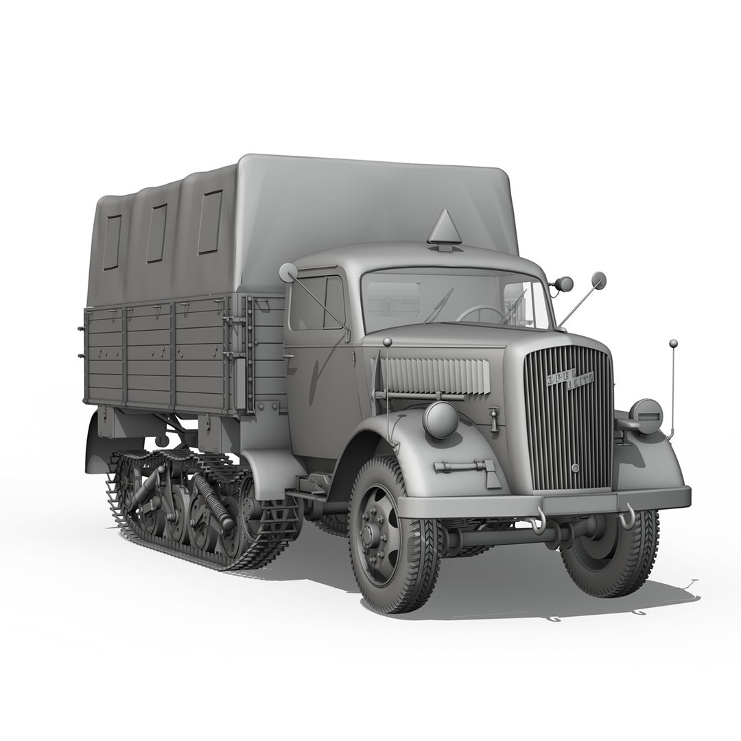 3D Sd - Opel Blitz Model - TurboSquid 1242877