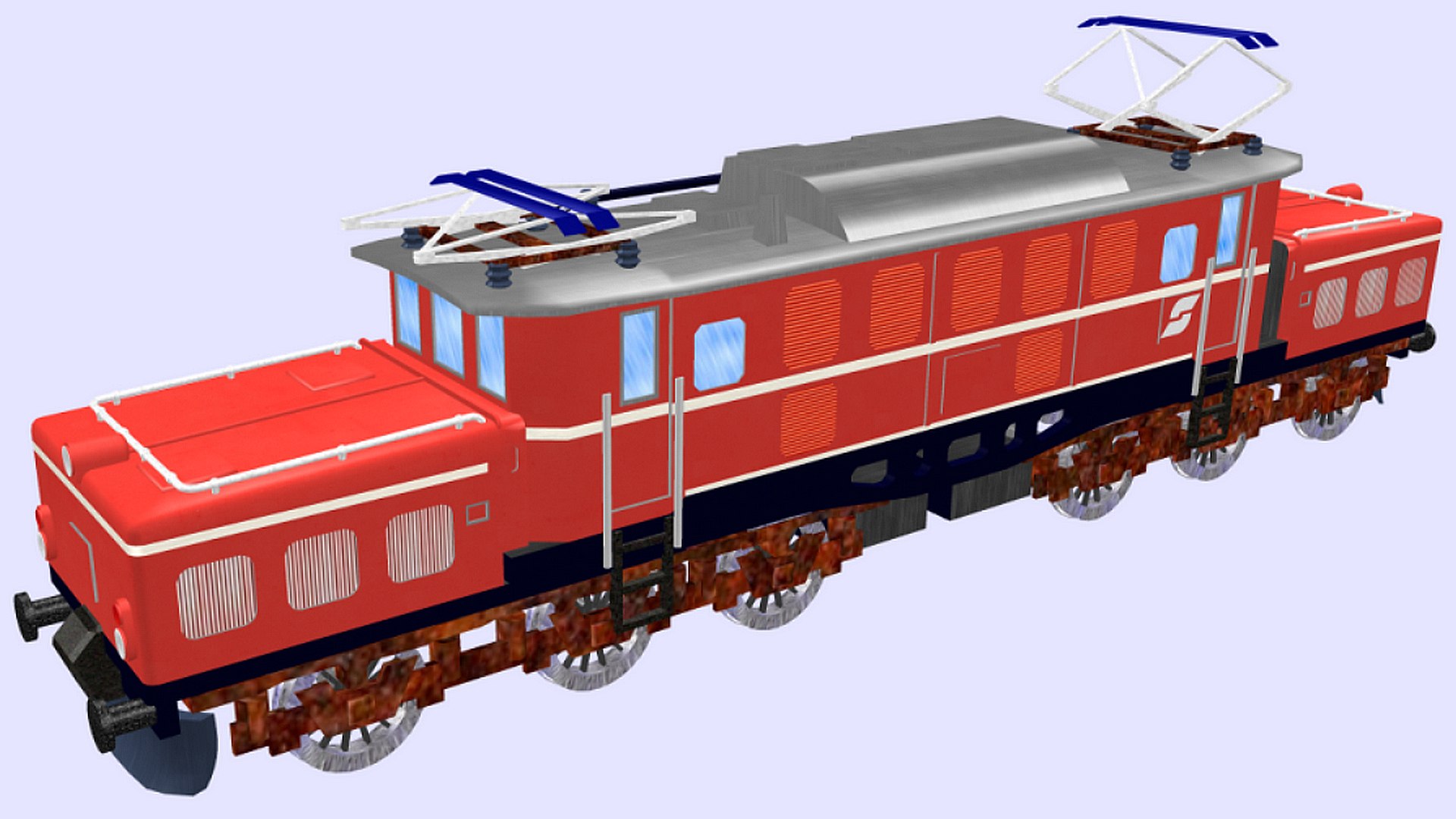 3D electric locomotive 1020 crocodile - TurboSquid 1751664