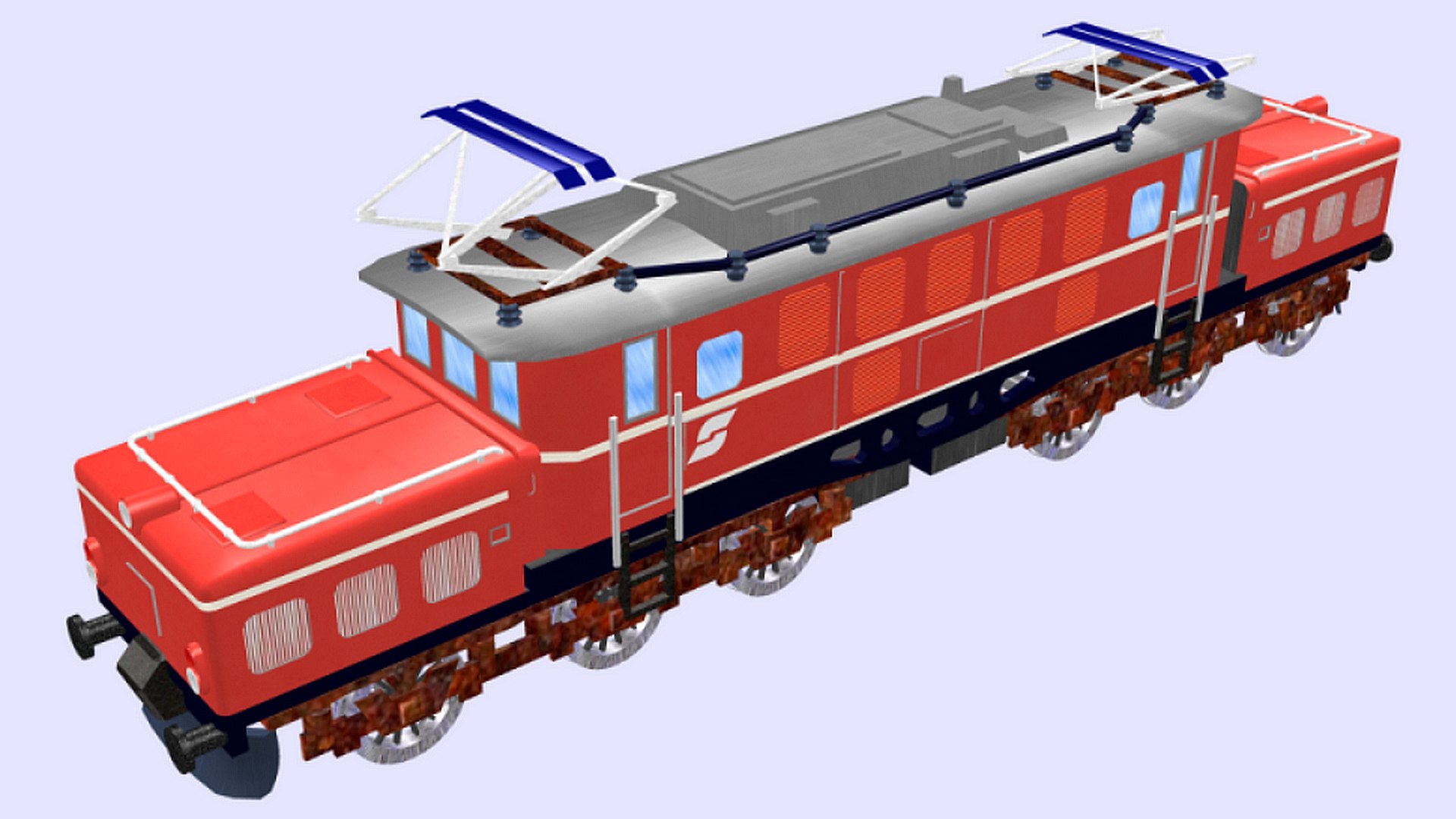 3D electric locomotive 1020 crocodile - TurboSquid 1751664