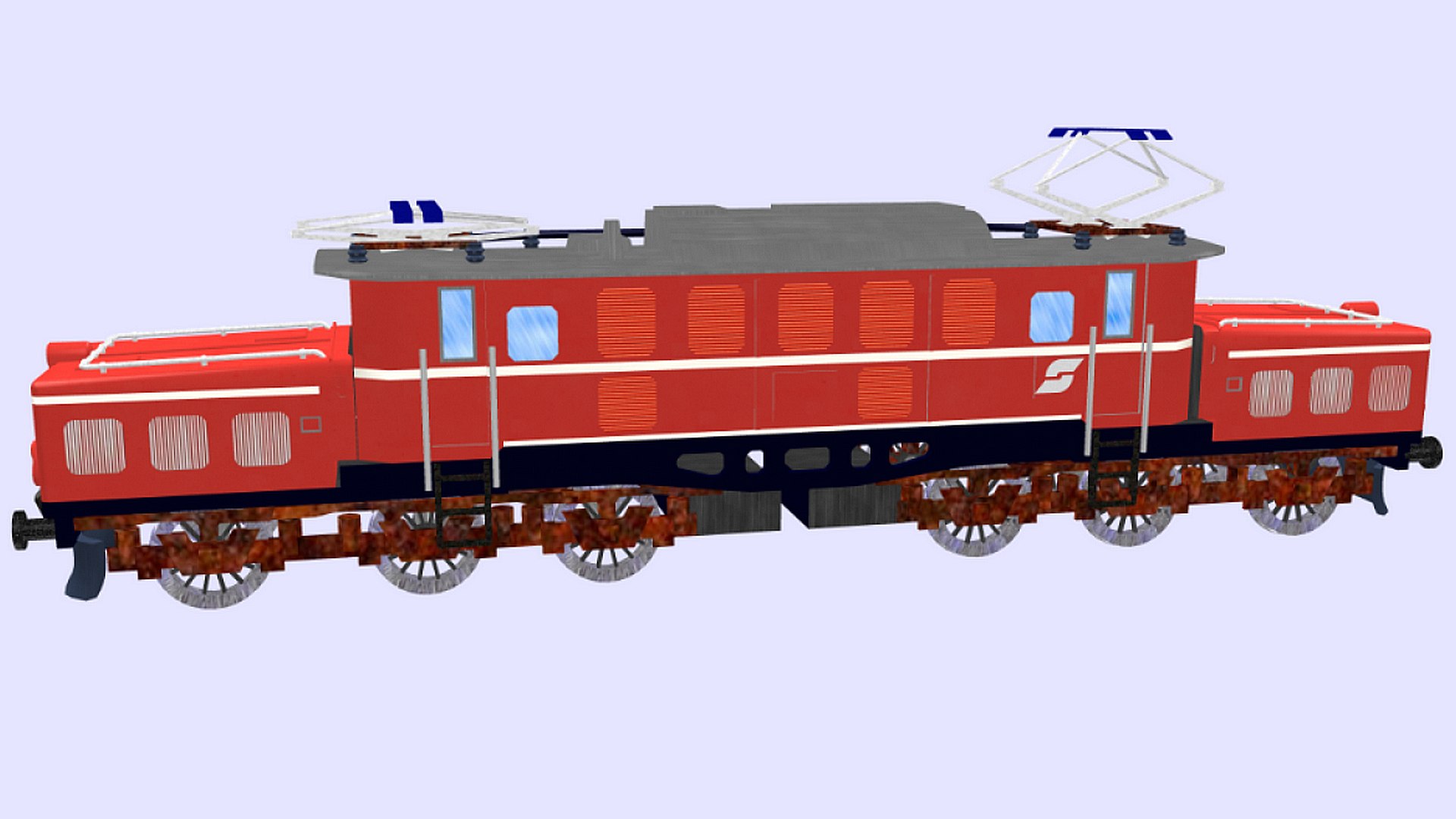 3D electric locomotive 1020 crocodile - TurboSquid 1751664