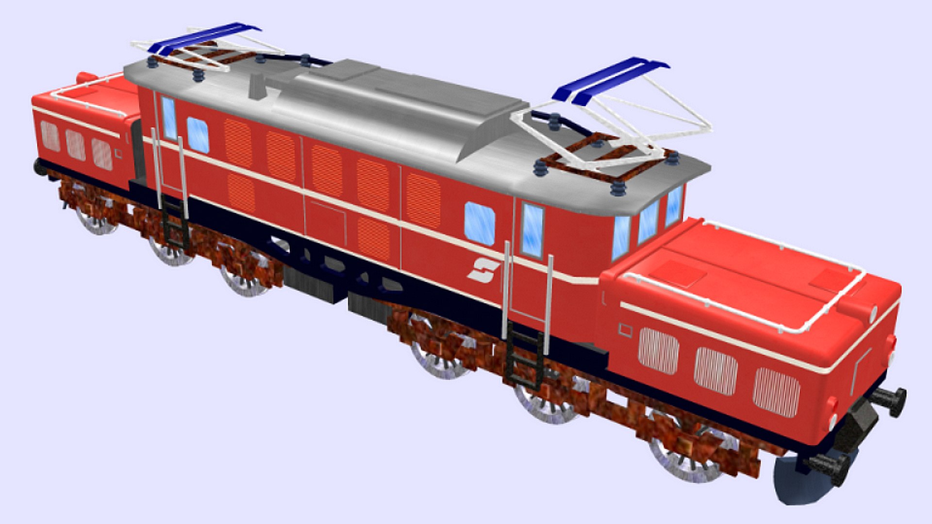 3D electric locomotive 1020 crocodile - TurboSquid 1751664