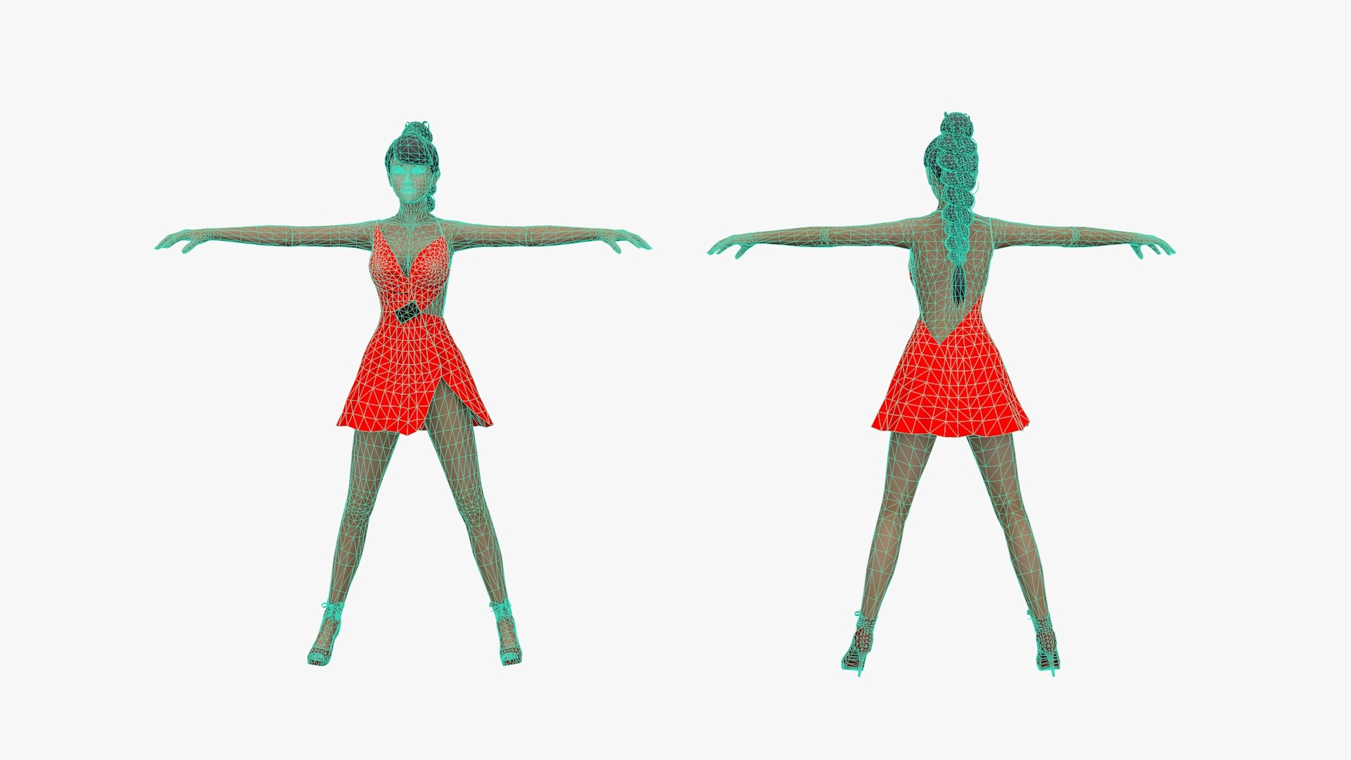 3D Model Dance Woman - TurboSquid 1861910
