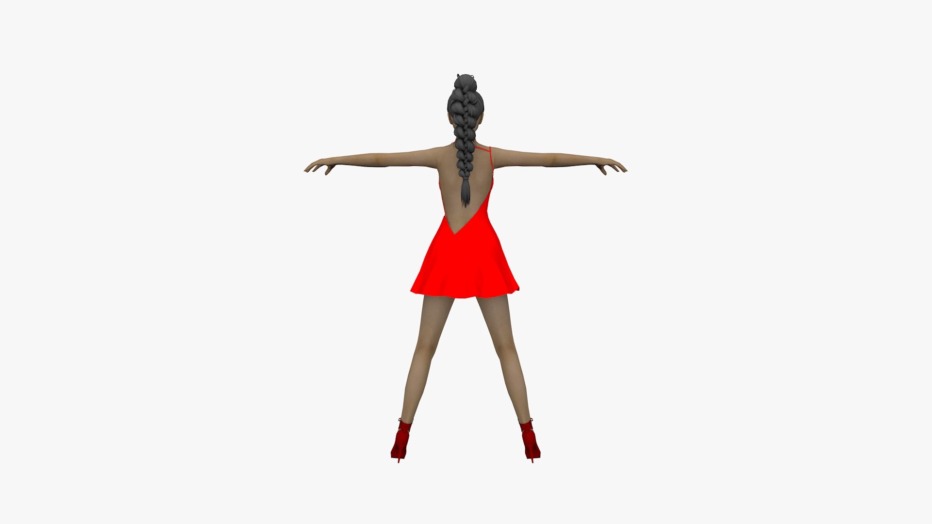 3D Model Dance Woman - TurboSquid 1861910
