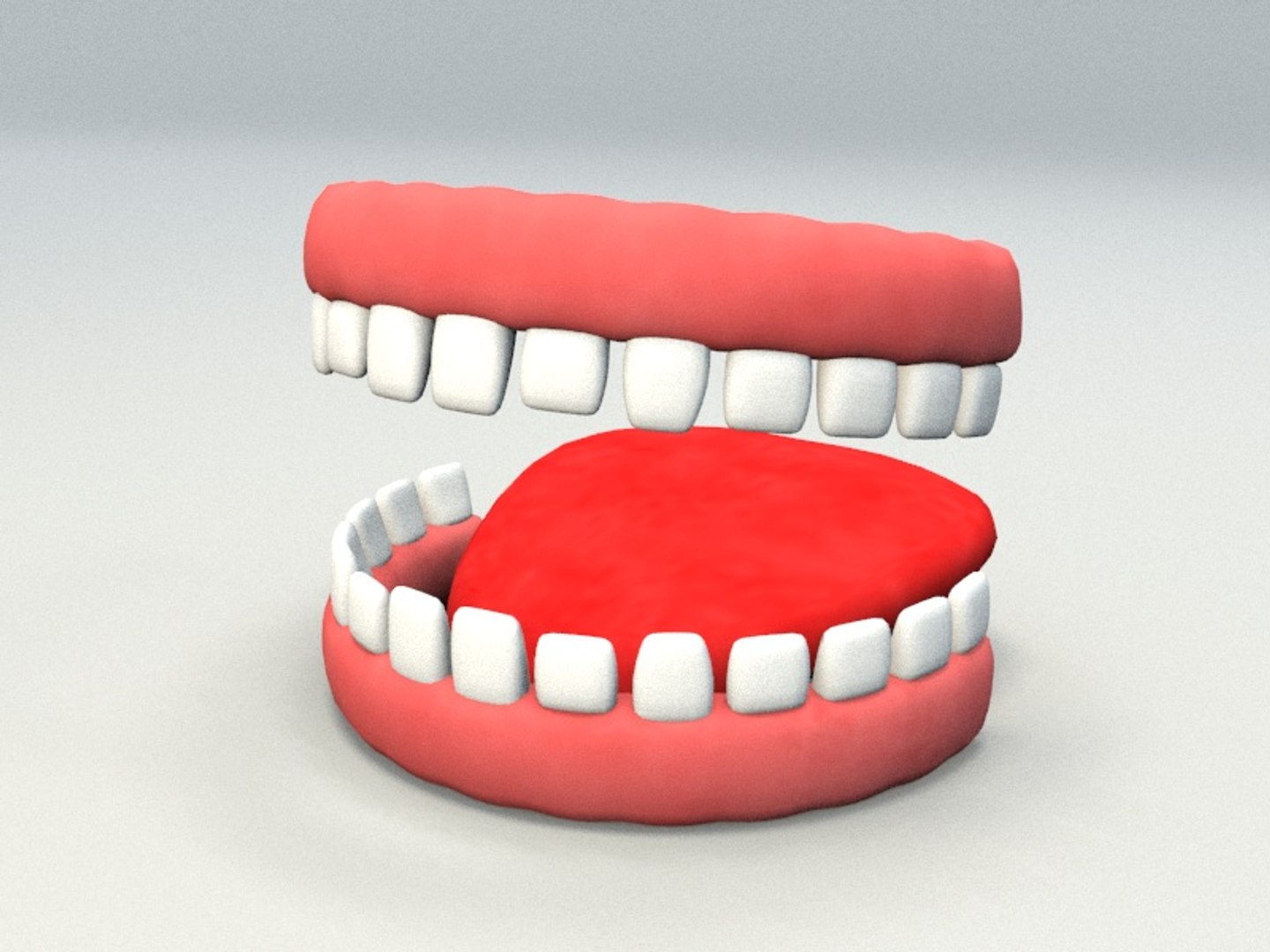 3D Cartoon Gums - TurboSquid 1774797