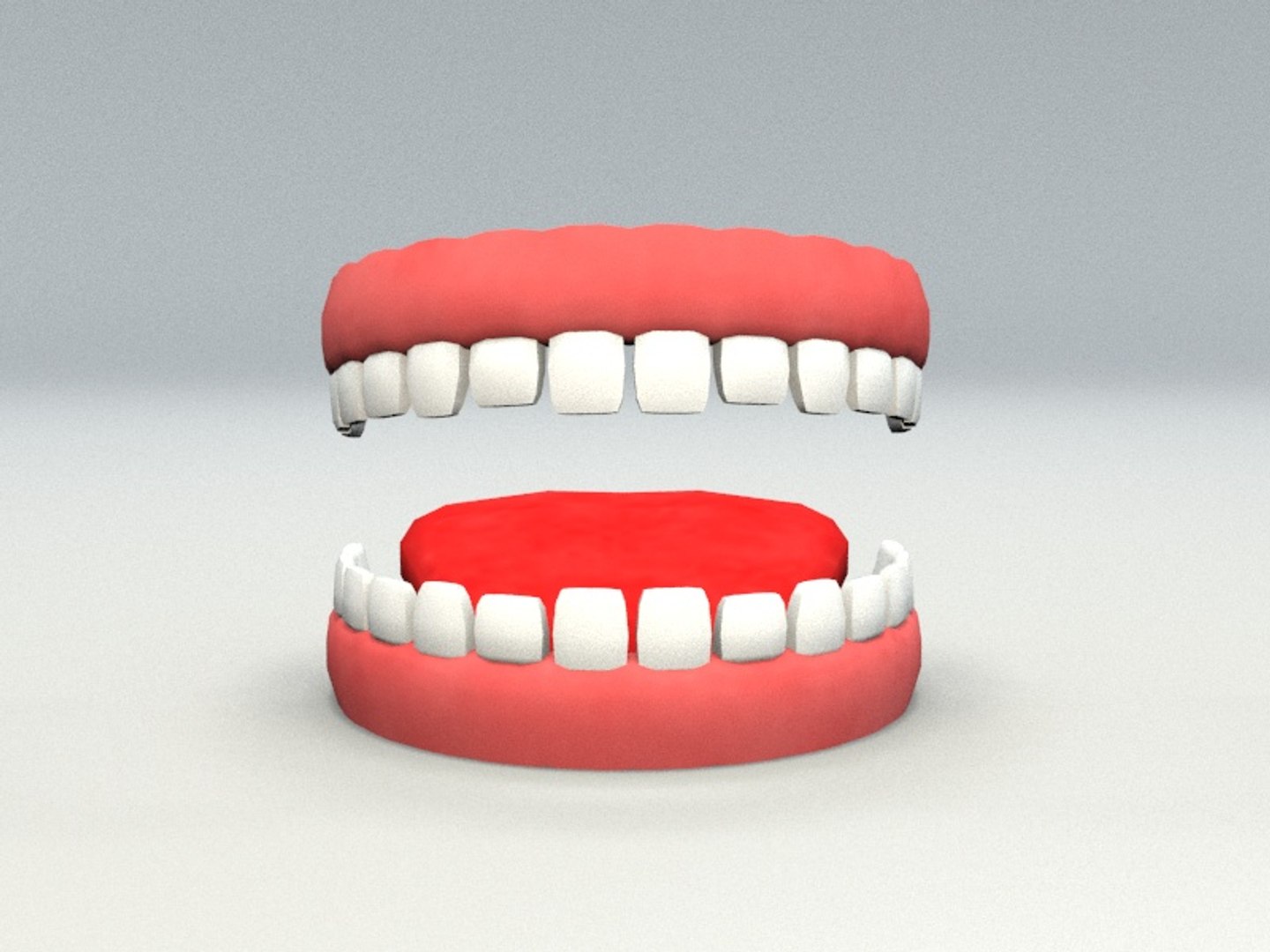 3D Cartoon Gums - TurboSquid 1774797