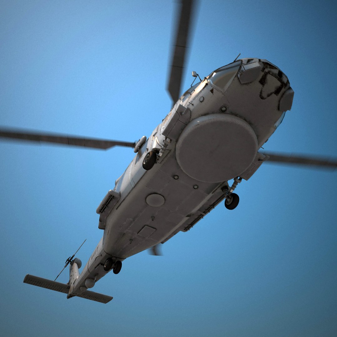 3d Sikorsky Sh-60 Seahawk Model