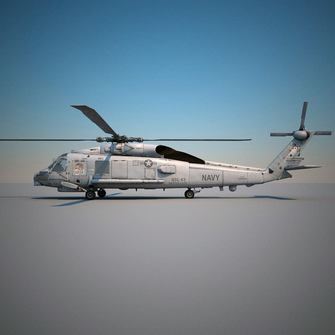 3d Sikorsky Sh-60 Seahawk Model
