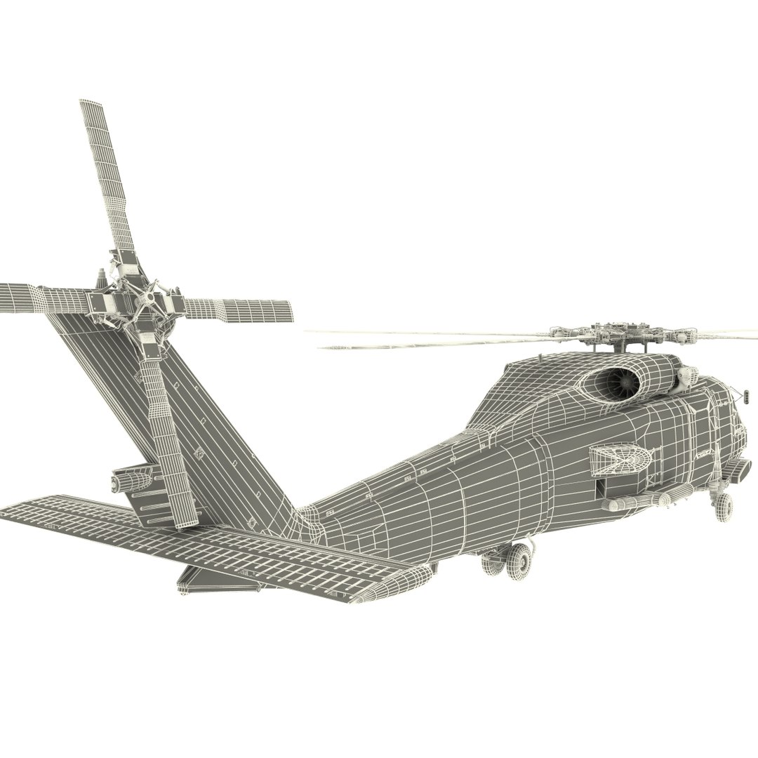 3d sikorsky sh-60 seahawk model