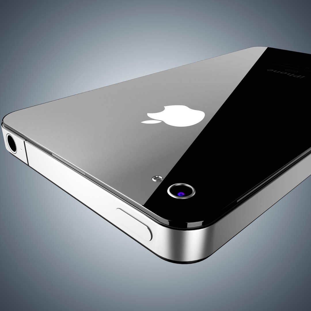 Apple Iphone 4 3d Model