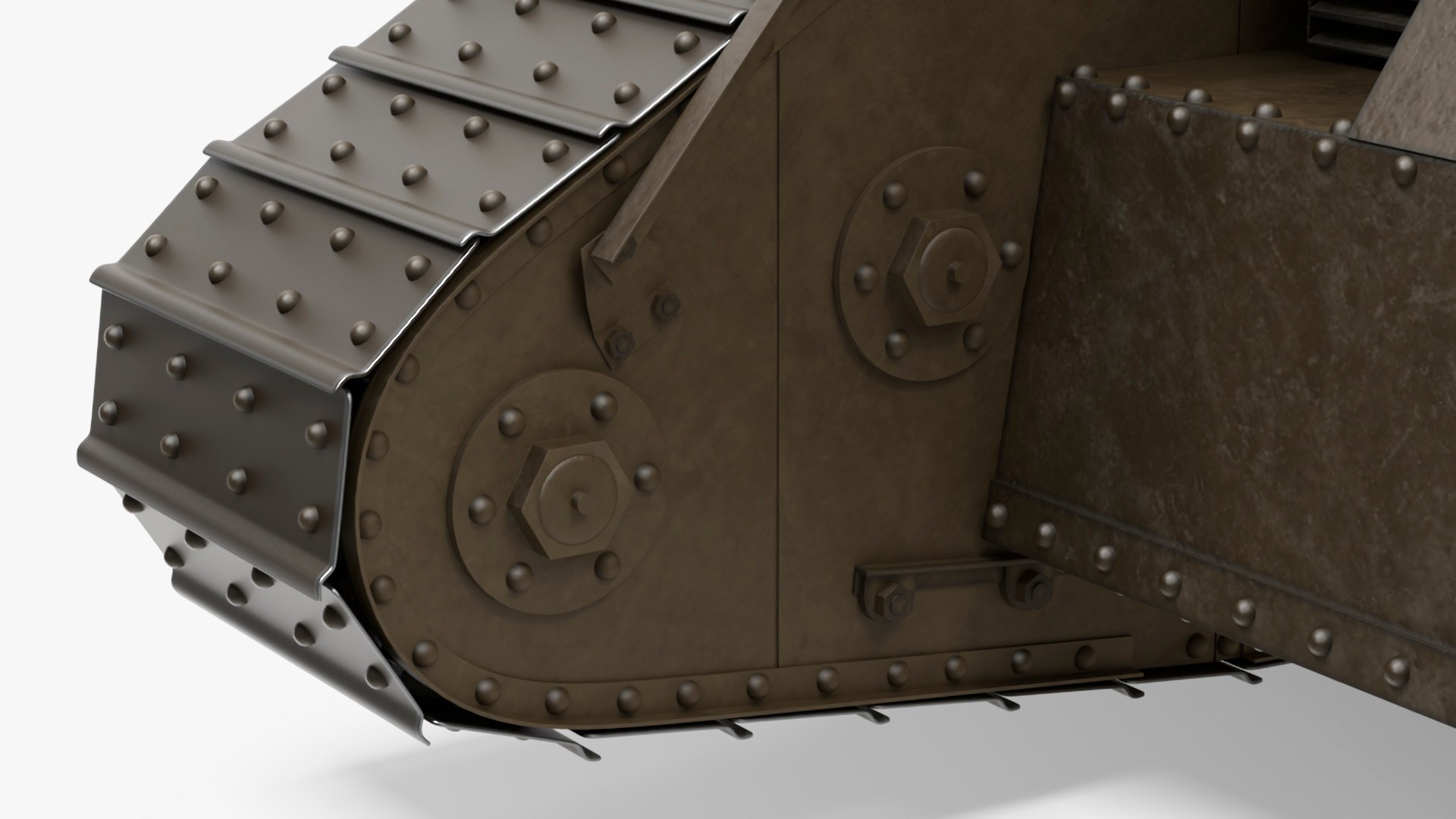 Tank Mk 4 Male 3D Model - TurboSquid 2246247