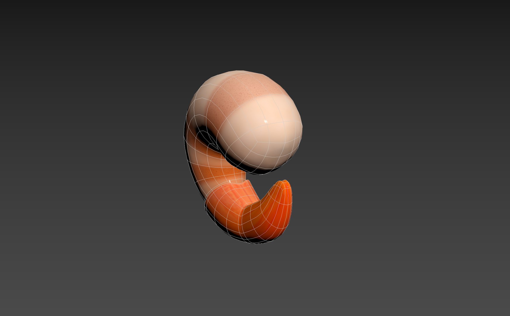 Low Poly Shrimp Model - TurboSquid 1796832