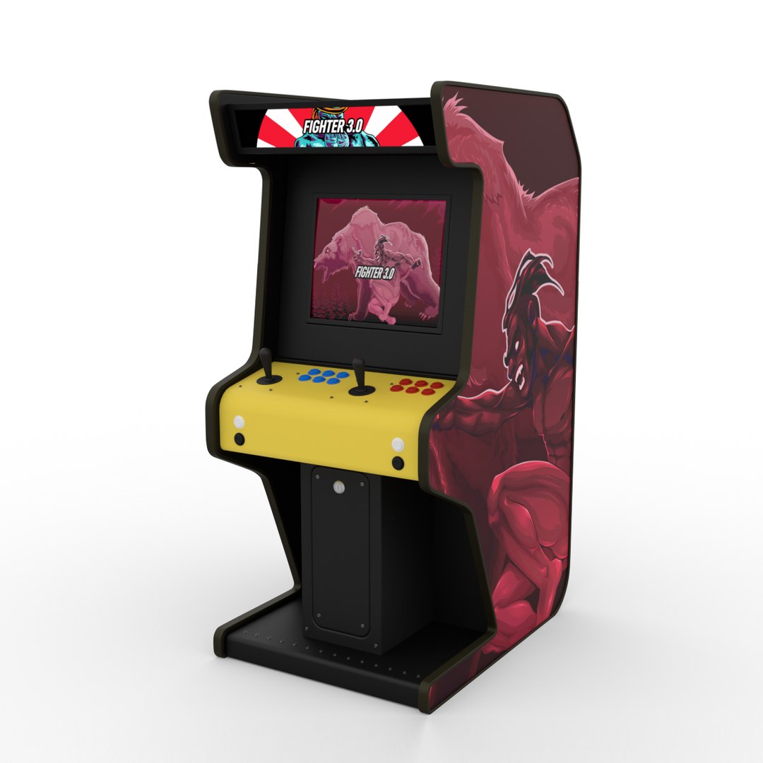 3D Arcade Video Game model - TurboSquid 1908114