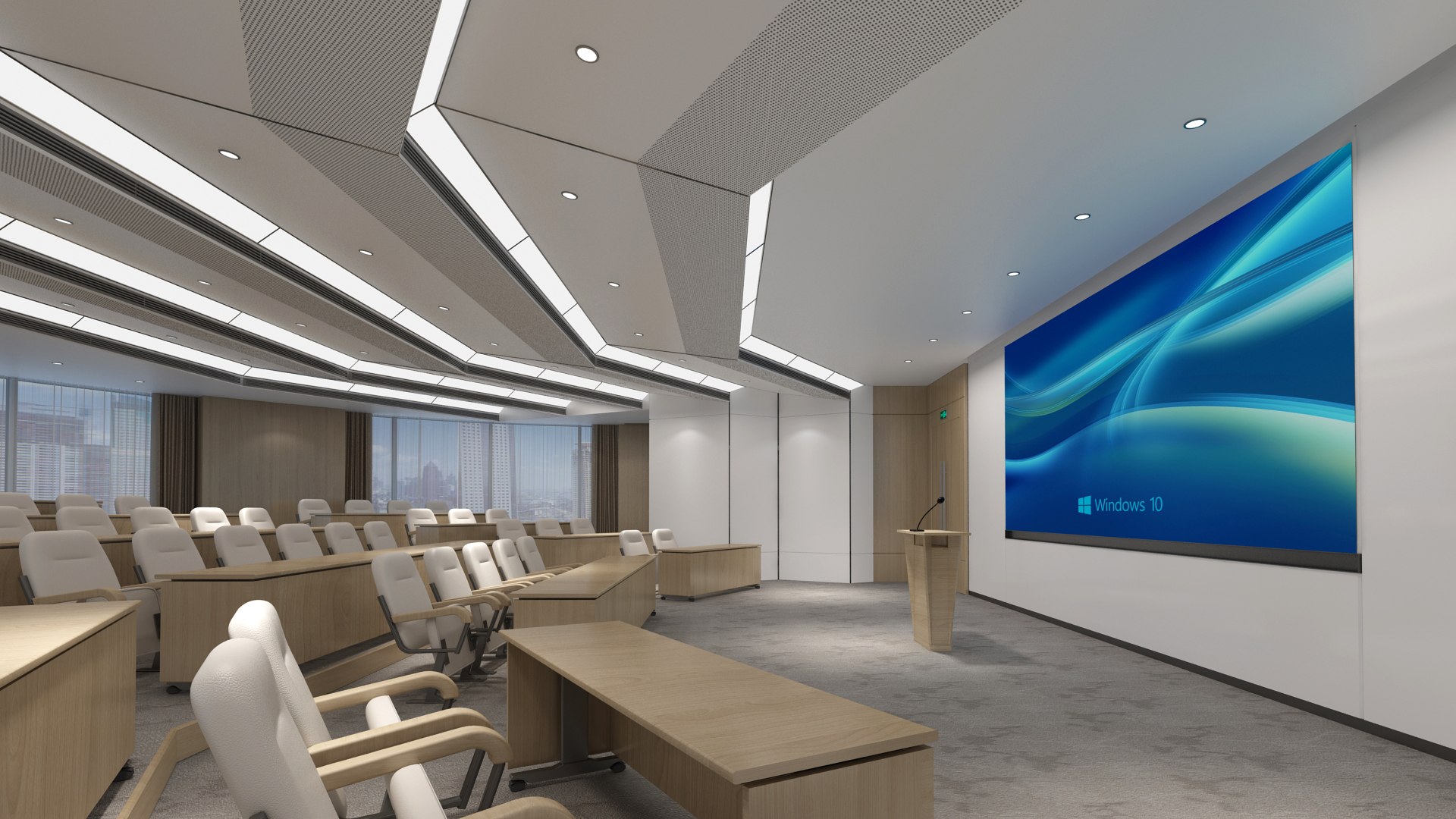 3D Lecture Hall 18 Max - TurboSquid 2175294