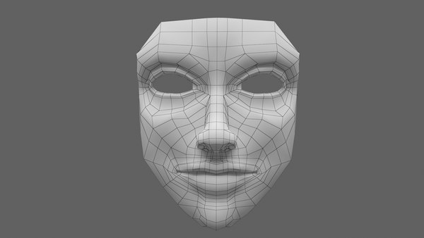 3D Face 4 - TurboSquid 1860314
