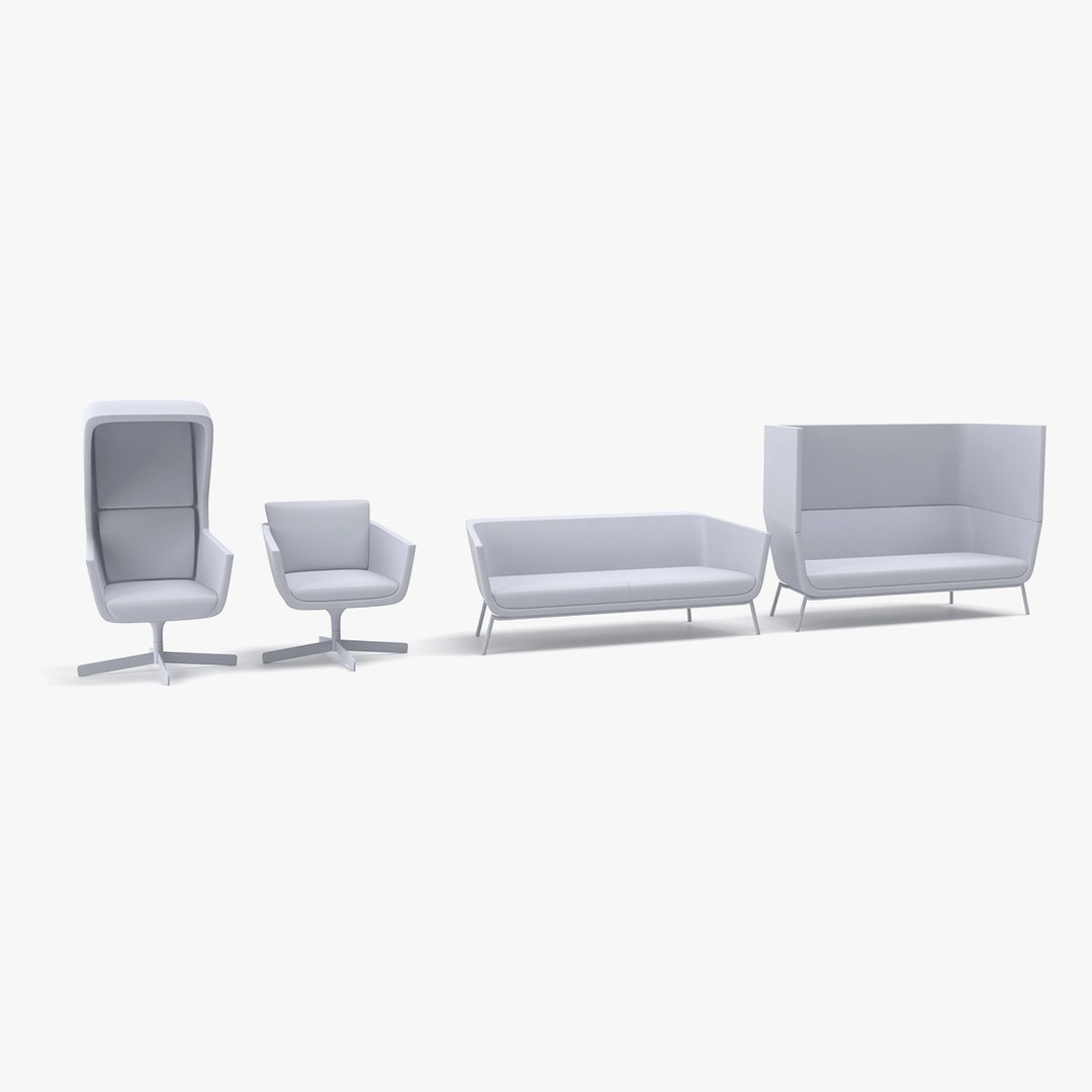 3D Positiva Deberenn Chairs - TurboSquid 1518603