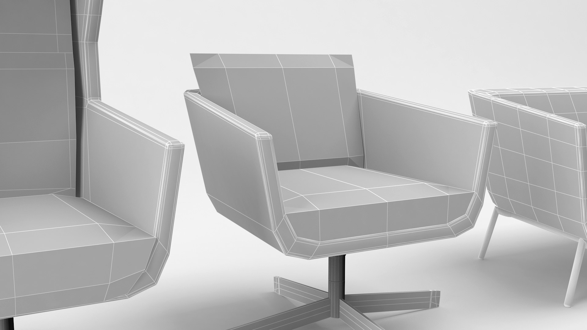3D Positiva Deberenn Chairs - TurboSquid 1518603