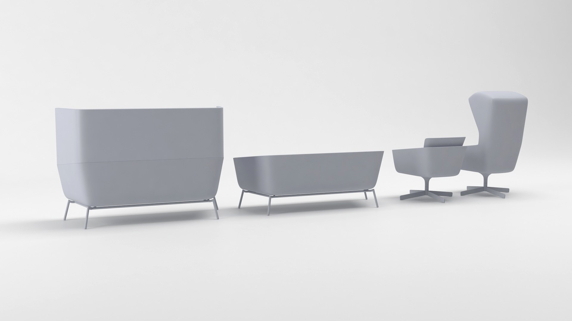 3D Positiva Deberenn Chairs - TurboSquid 1518603