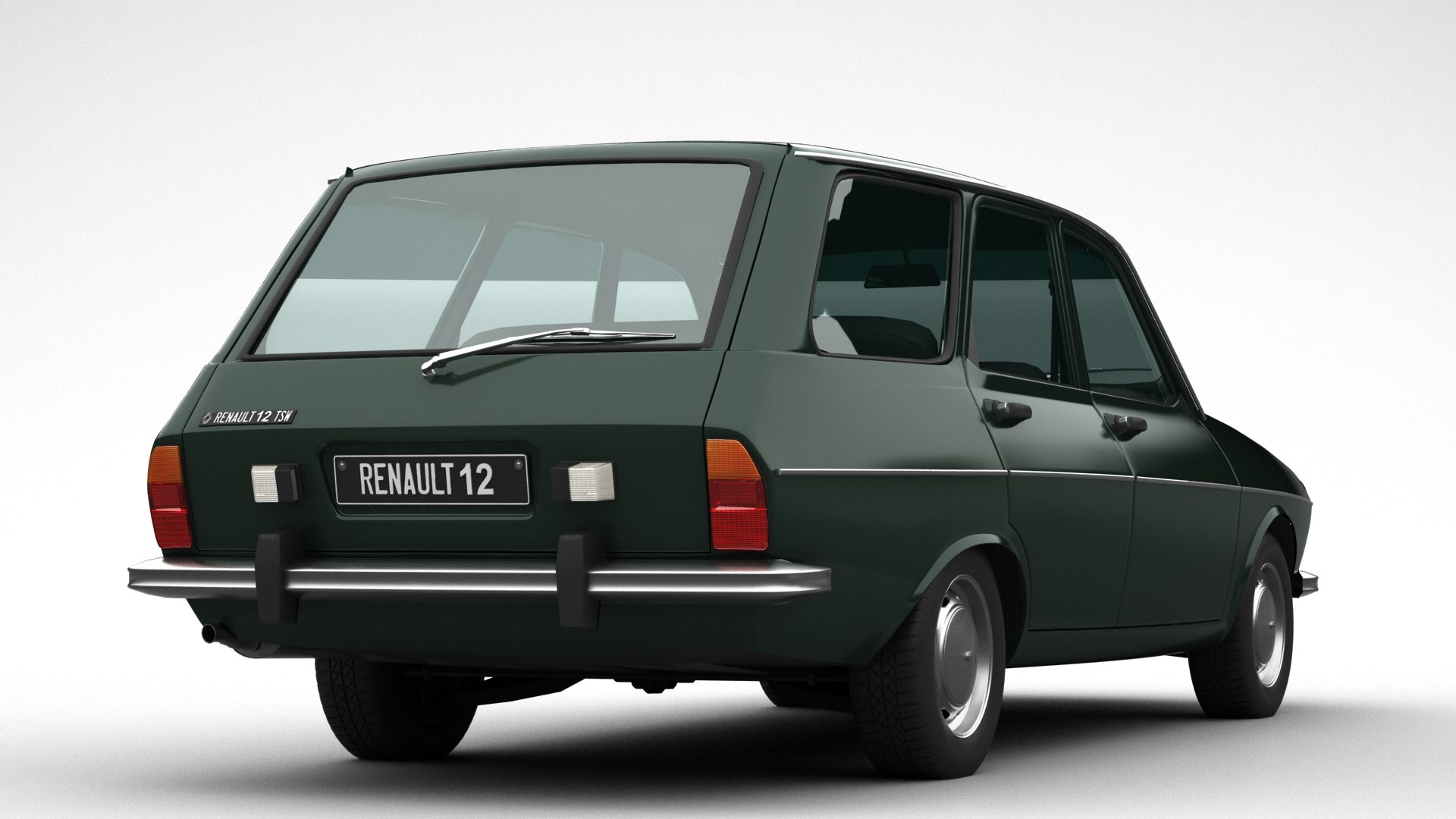 3D Renault 12 TL Break Model - TurboSquid 2011037