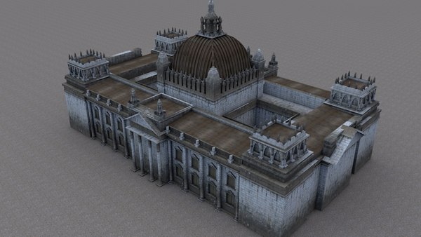 Reichstag Building 3D Models for Download | TurboSquid