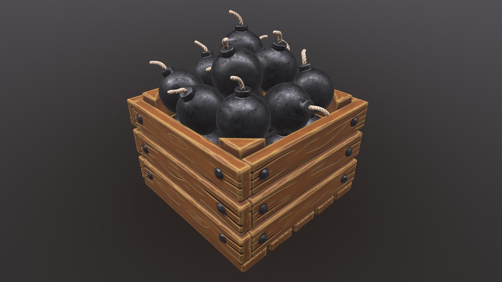 Bomb Box 3D Model - TurboSquid 1780228