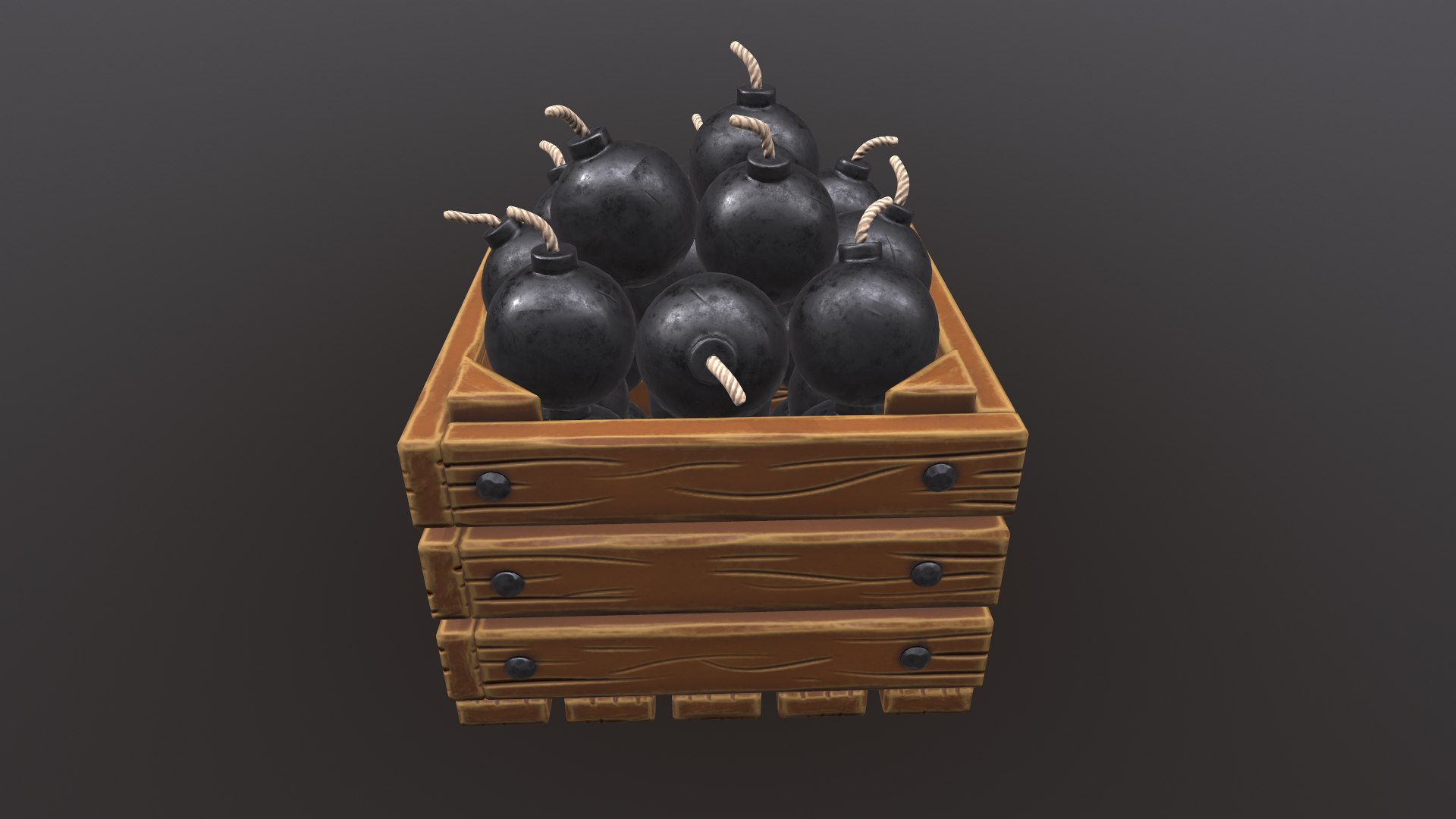 Bomb Box 3D Model - TurboSquid 1780228