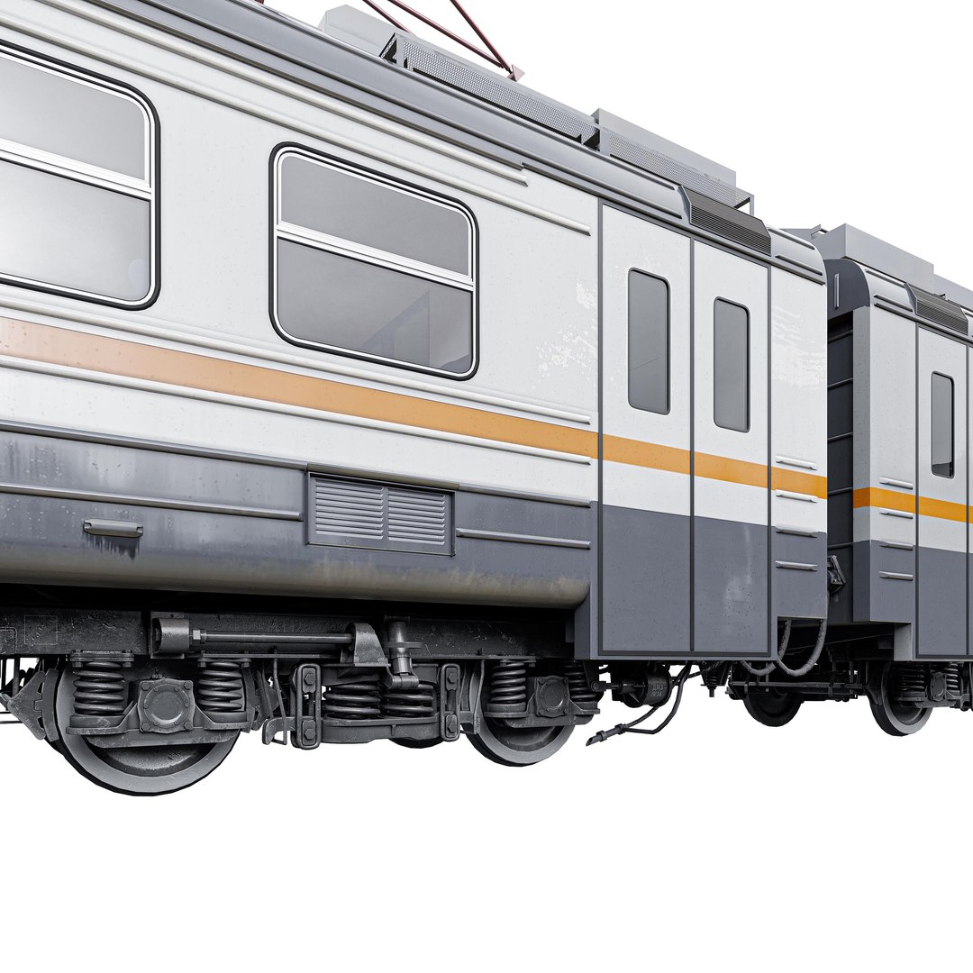 3D Passenger Train ED4M - B - TurboSquid 2370316