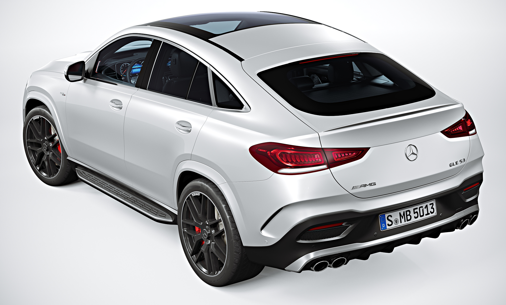 3D 2020 mercedes-benz gle53 amg - TurboSquid 1470395