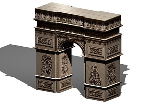 3d arch arc model