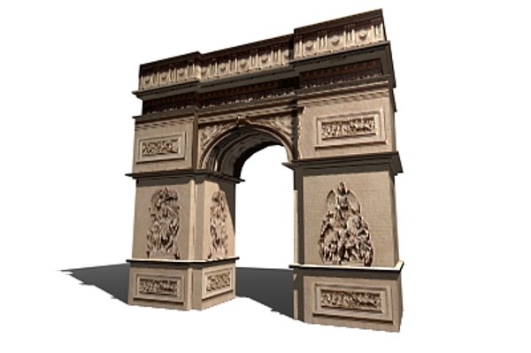 3d arch arc model