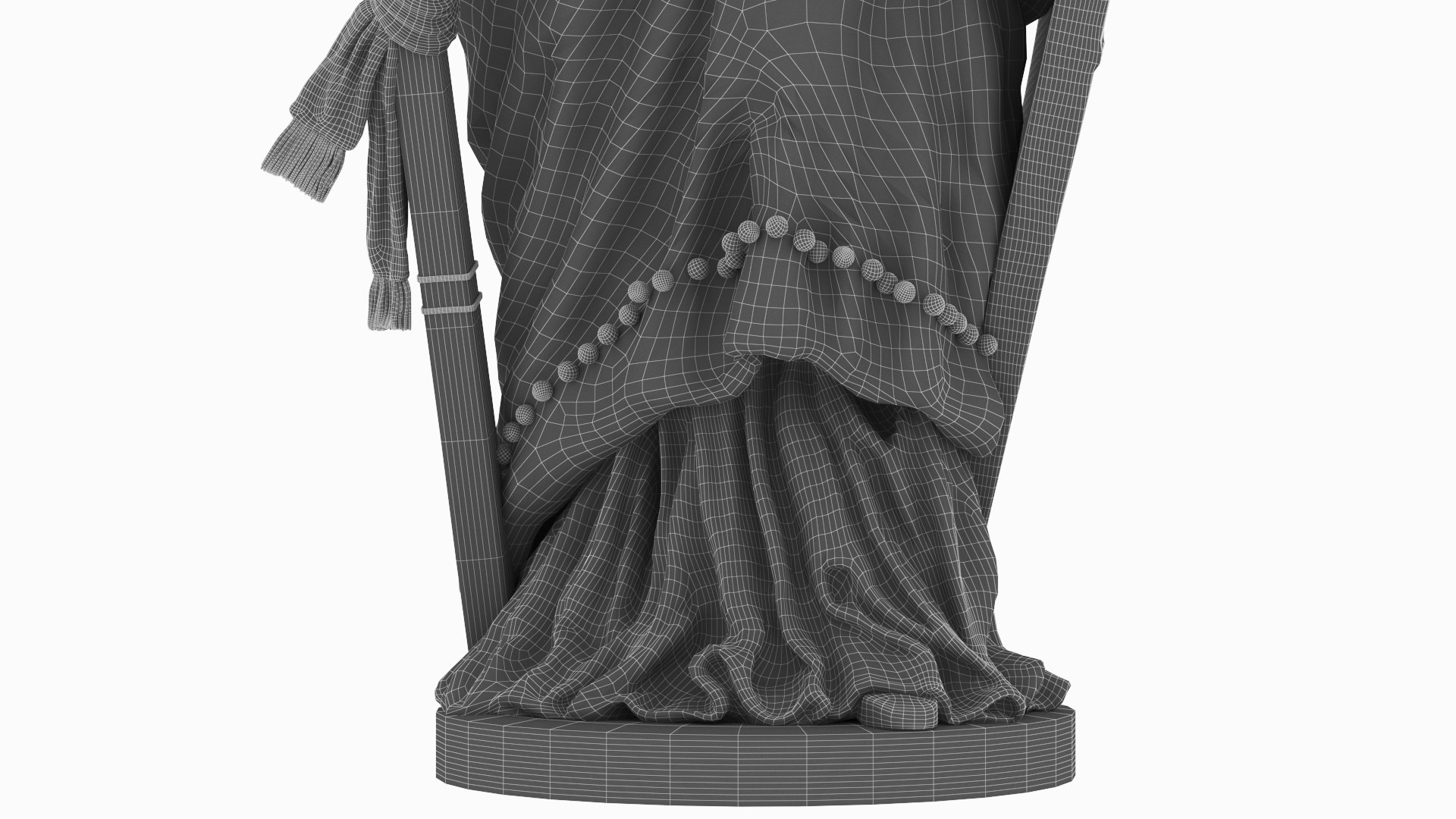 3D Model Statue Of Freedom - TurboSquid 2116317