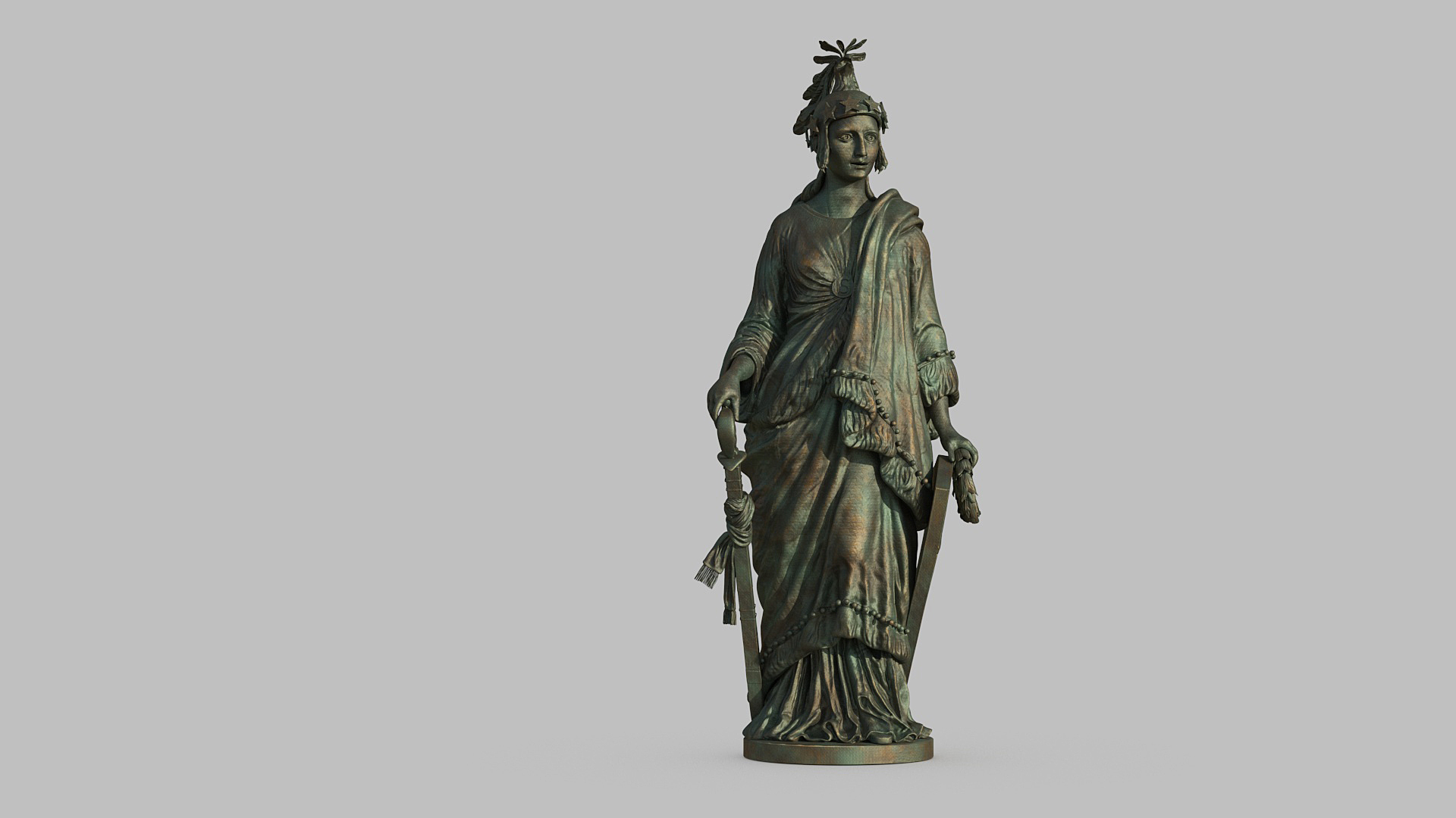 3D Model Statue Of Freedom - TurboSquid 2116317