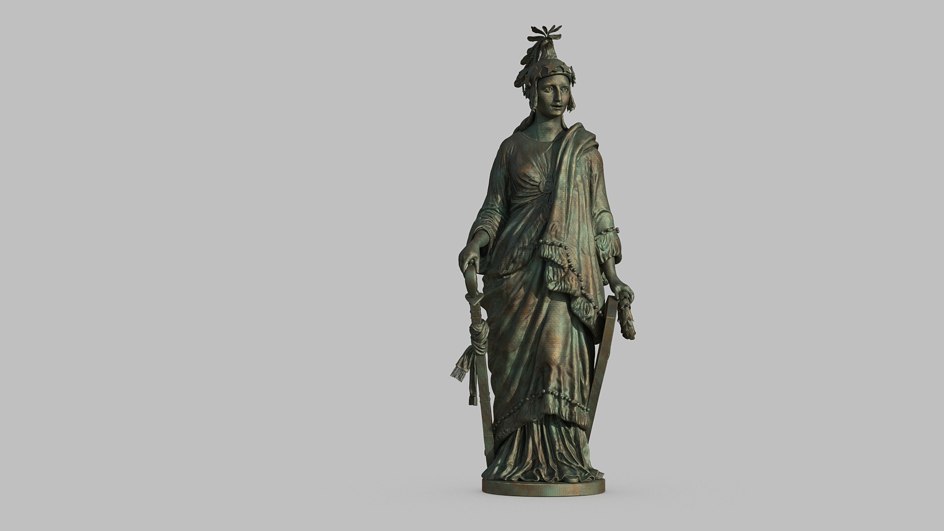 3D Model Statue Of Freedom - TurboSquid 2116317