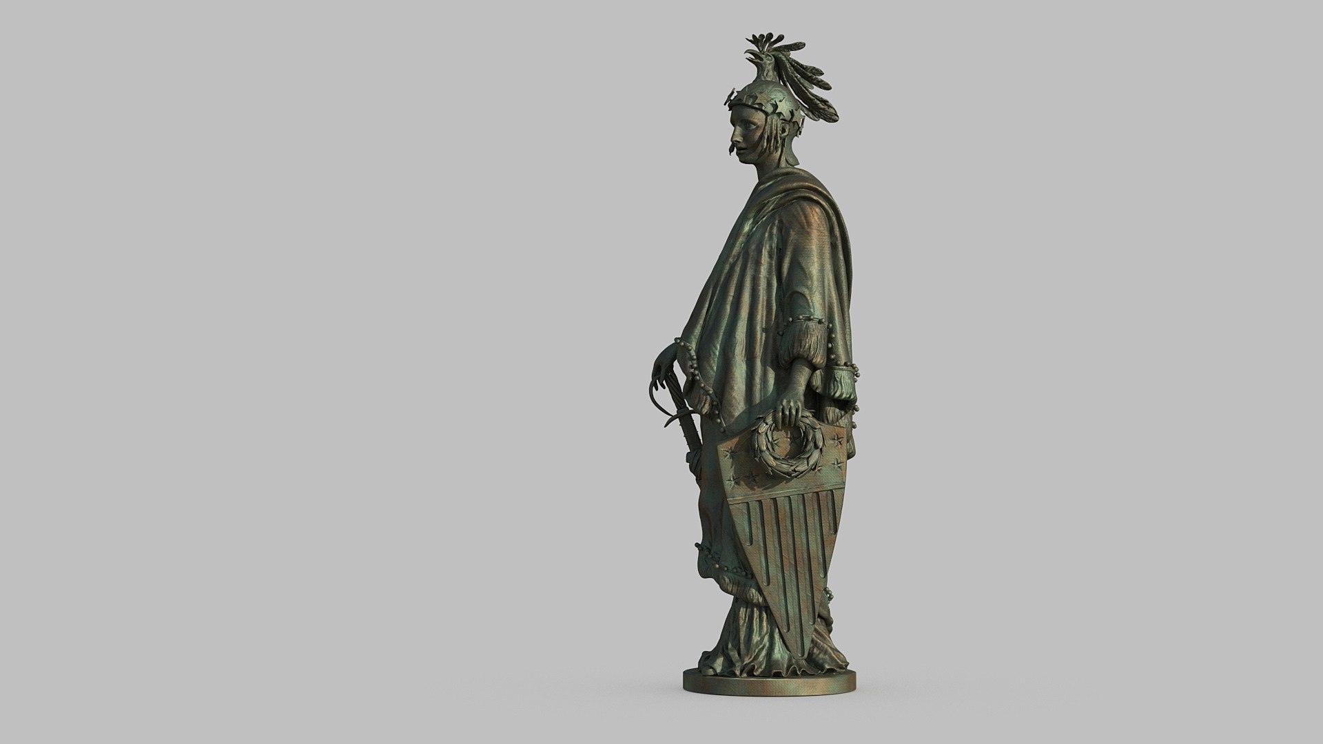 3D Model Statue Of Freedom - TurboSquid 2116317