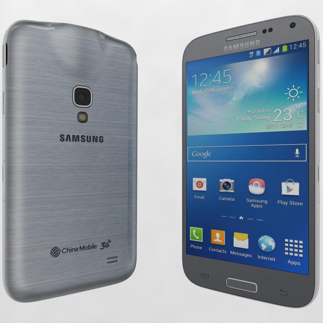 samsung galaxy 3d obj
