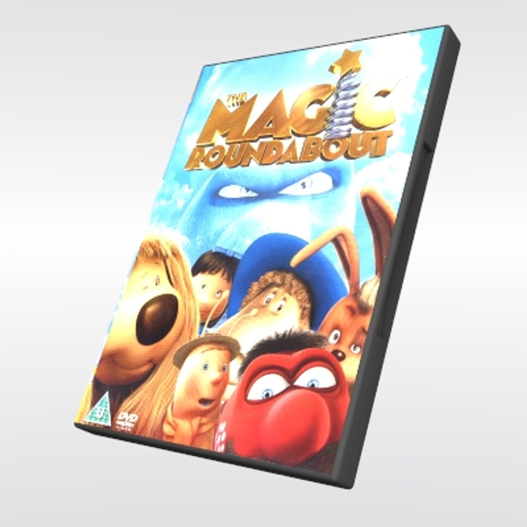 3d Dvd Case Model