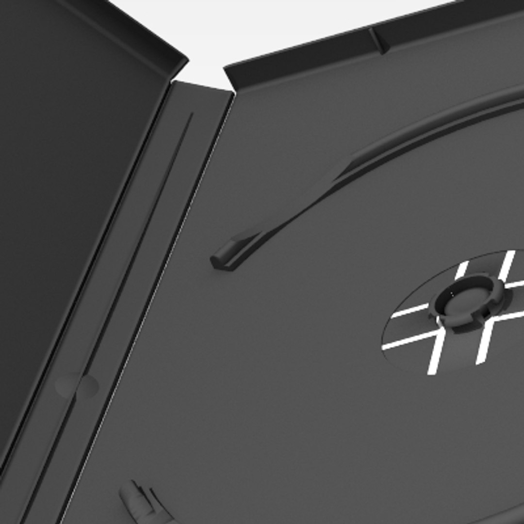 3d Dvd Case Model