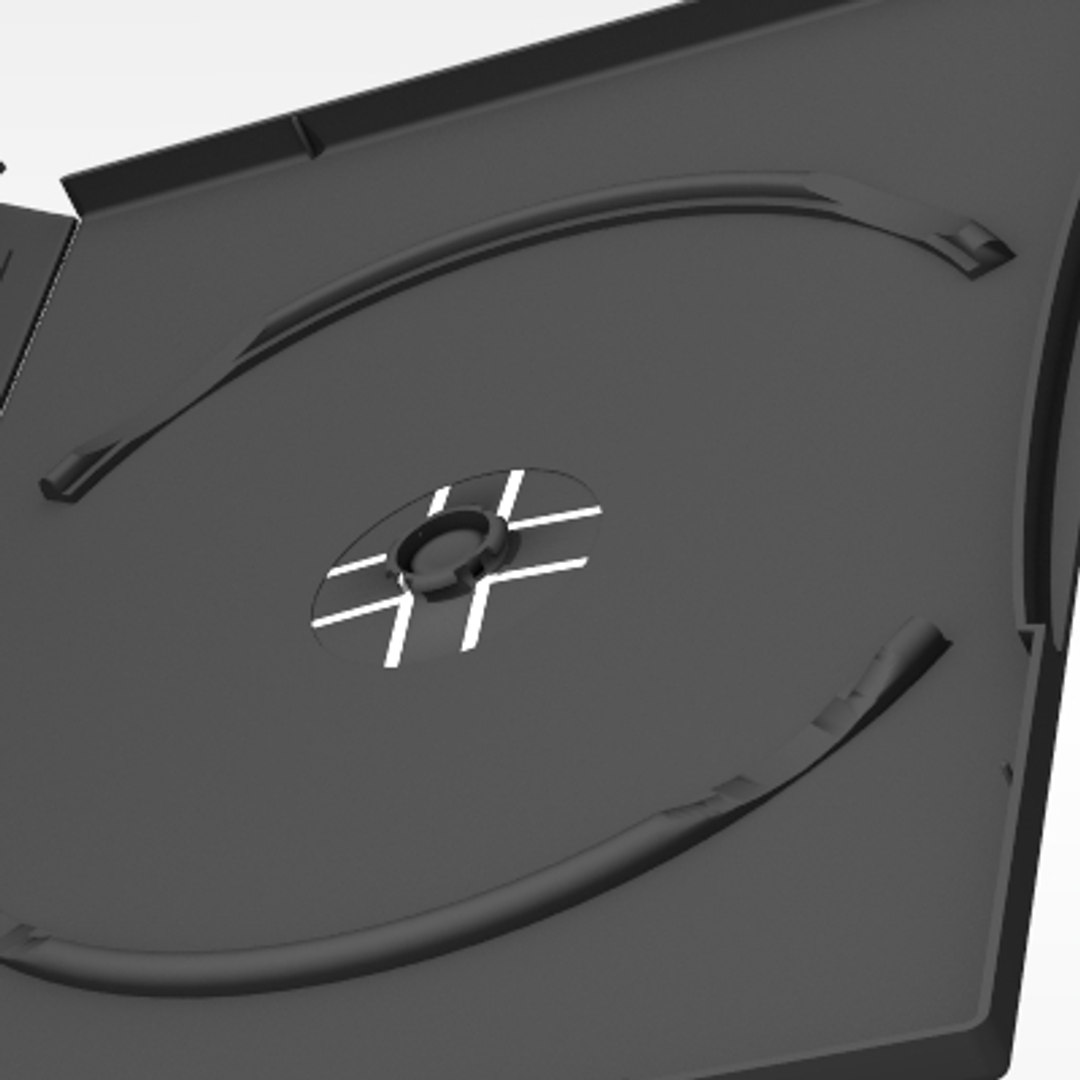 3d Dvd Case Model