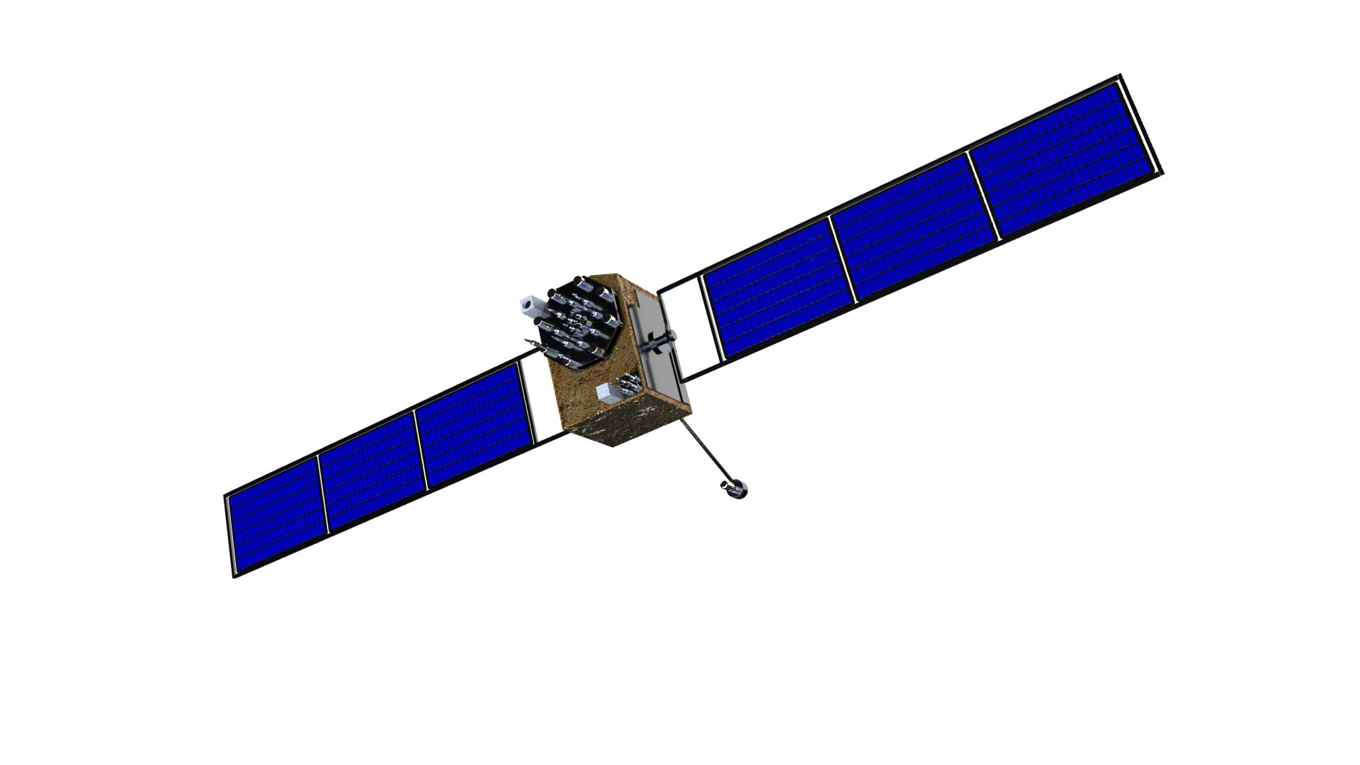 3D GPS Satellite - TurboSquid 1720004