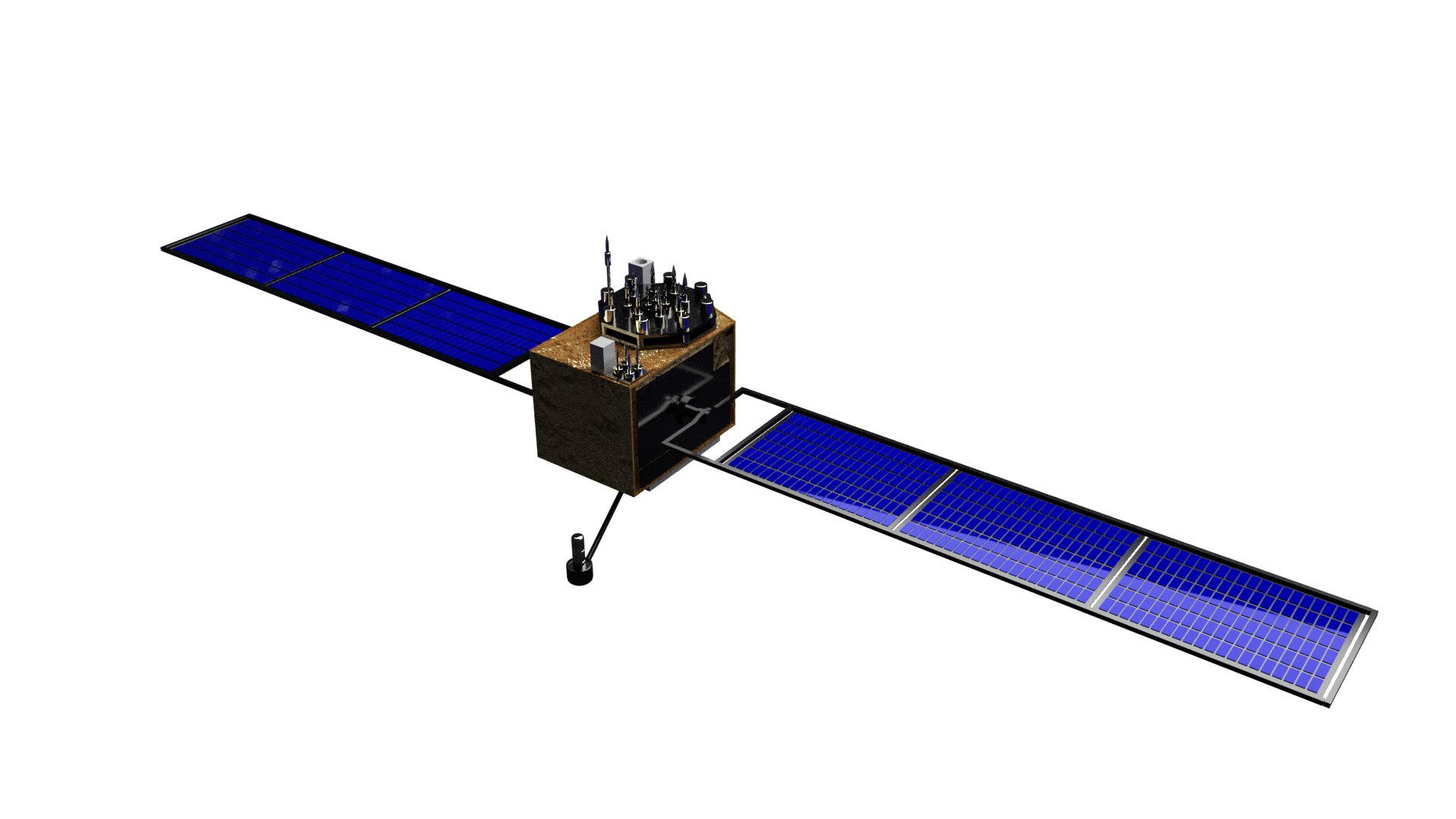3D GPS Satellite - TurboSquid 1720004