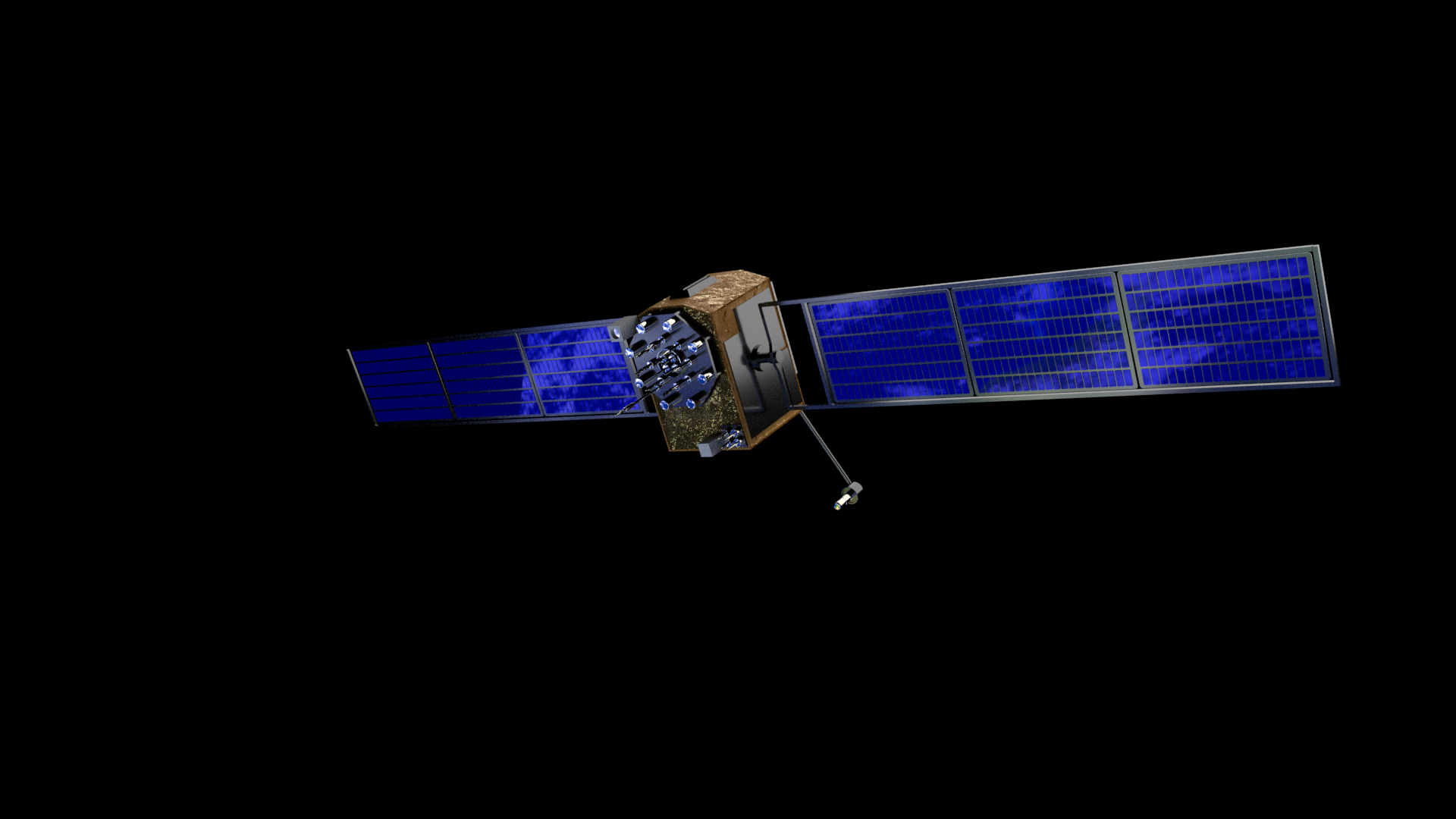 3D GPS Satellite - TurboSquid 1720004