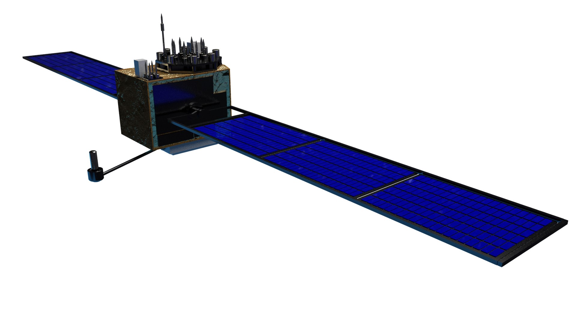 3D GPS Satellite - TurboSquid 1720004