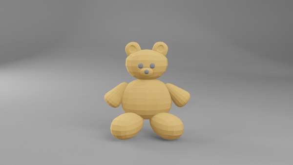 Free Teddy Bear 3D Models for Download | TurboSquid