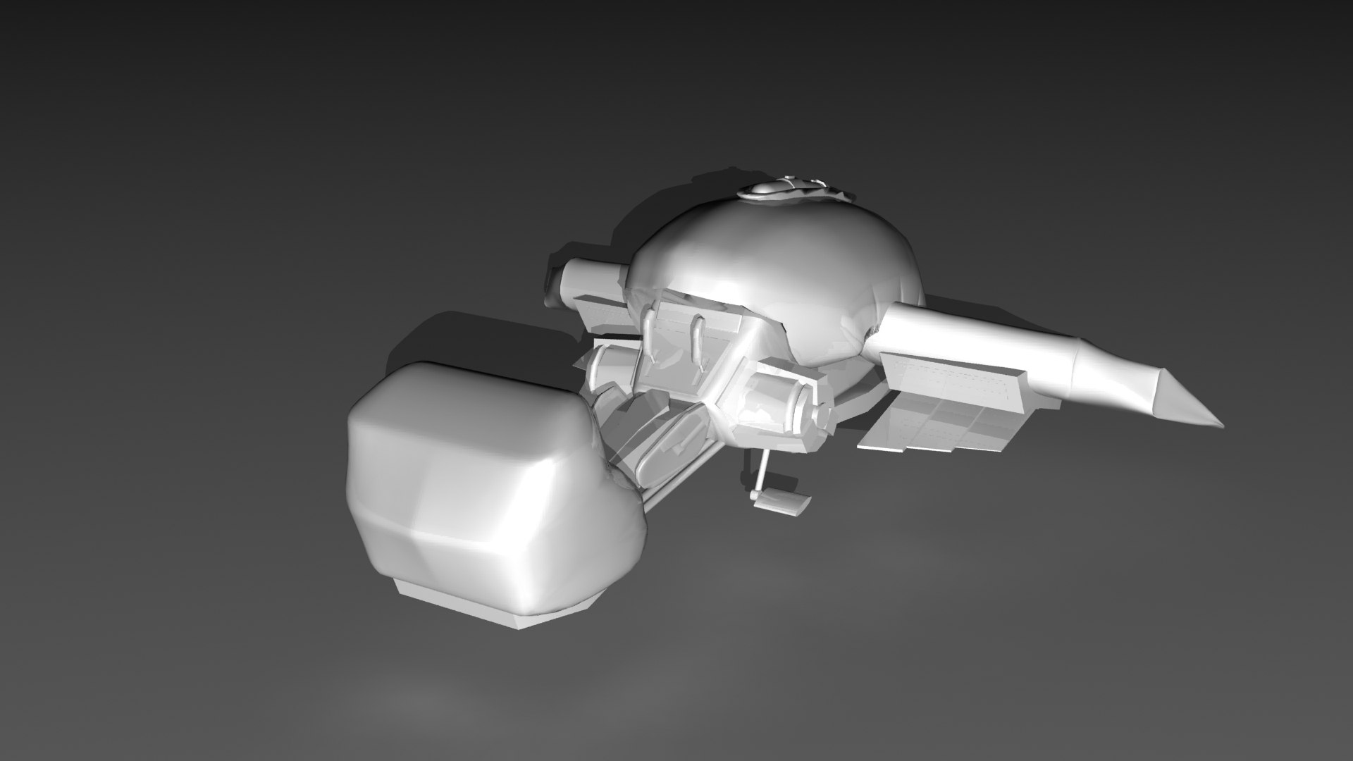 Halo Ghost 3d Model