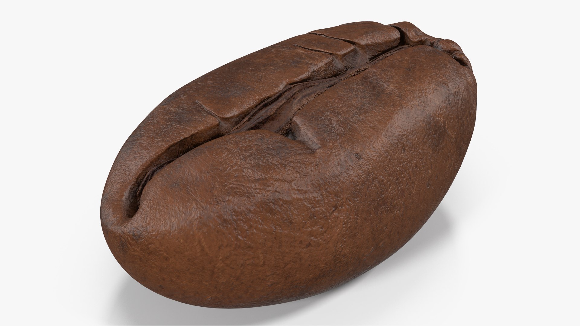 3D Coffee Bean Roasted 4 Model - TurboSquid 1437626