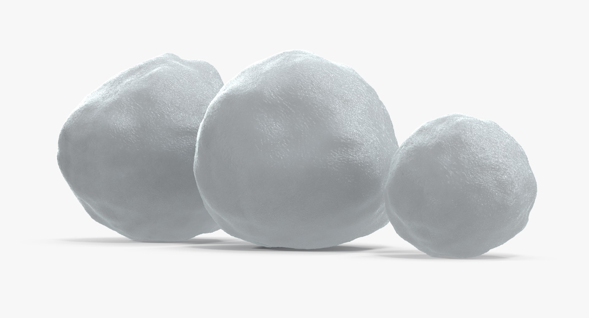 3D Snowballs Set Model | 1147263 | TurboSquid