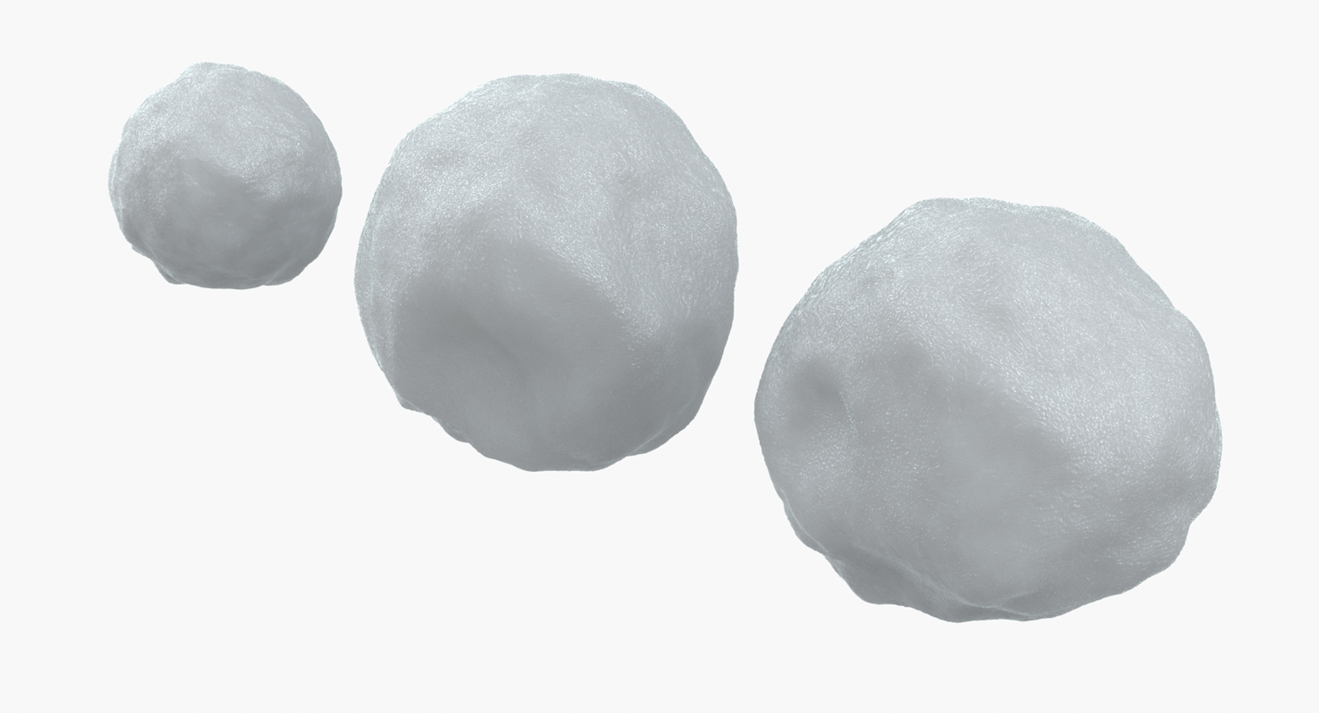 3D Snowballs Set Model | 1147263 | TurboSquid