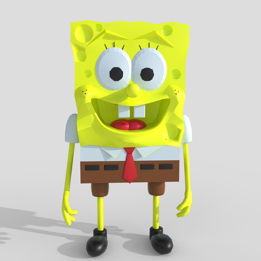 3D Sungerbob Toy - TurboSquid 2397258